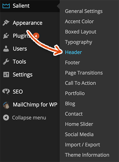 salient-theme-header-settings - WPLauncher