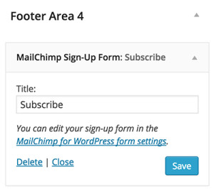wordpress-mailchimp-sign-up-form-widget - WPLauncher